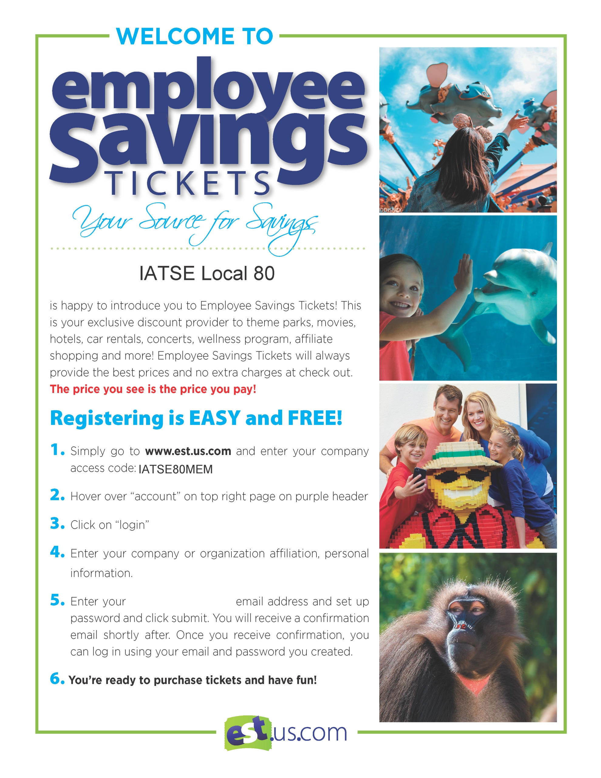 Discount Park Tickets – IATSE Local 80